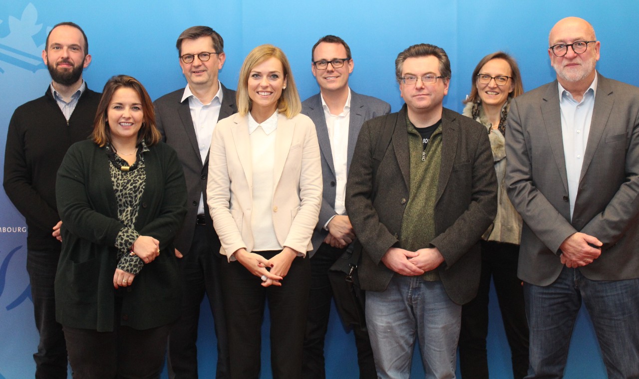 Taina Bofferding a reçu les représentants de l'OGBL - Ministère des ...